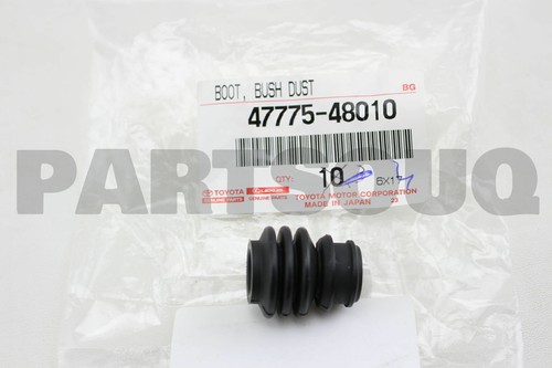 4777548010 Genuine Toyota BOOT, BUSH DUST(FOR FRONT DISC BRAKE) 47775 ...