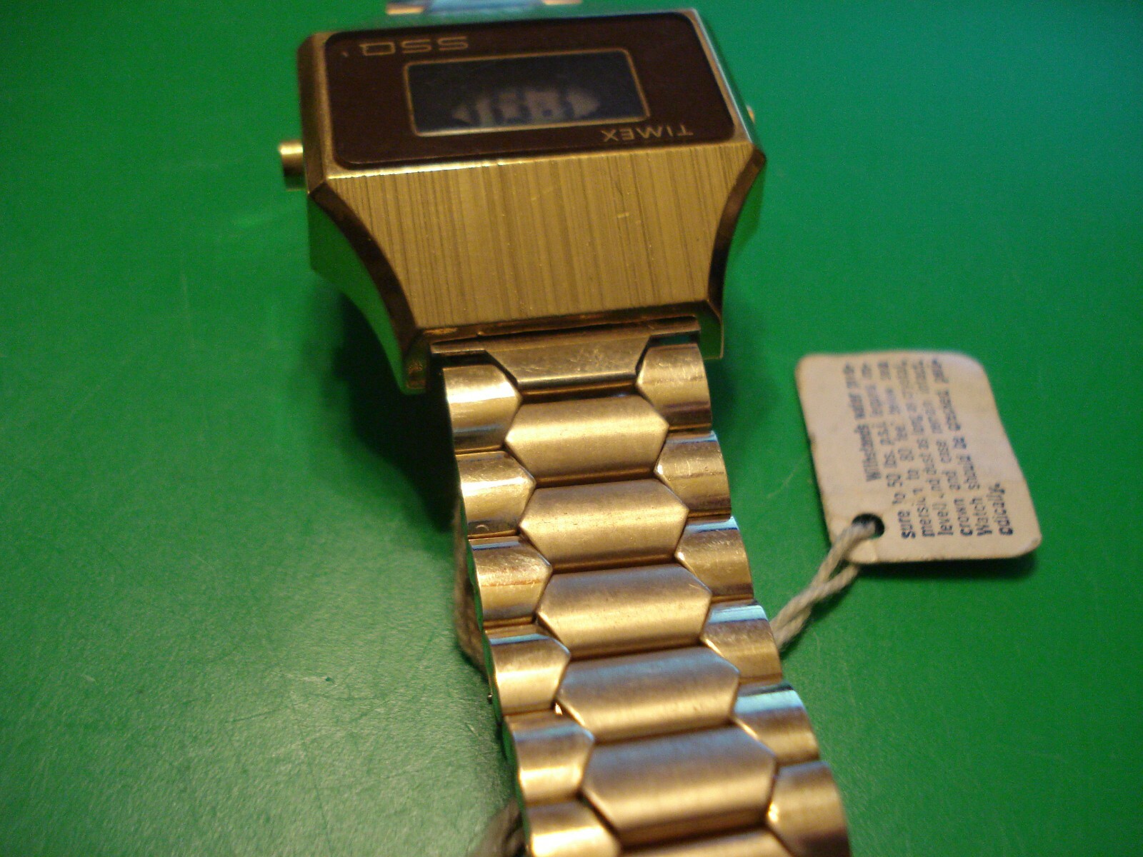 NEW ULTRA RARE VINTAGE TIMEX SSQ 10KT GOLD MEN'S WATCH H CELL | eBay
