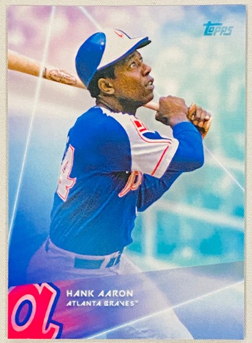 Hank Aaron 2020 Topps X Steve Aoki Baseball NM-MT Card #39 | eBay