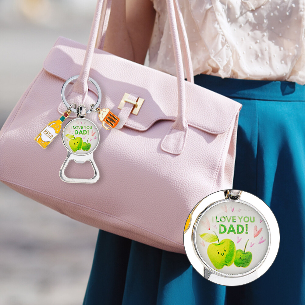 Portable Zinc Alloy Beer Bottle Opener Keychain Gift for Christmas ...