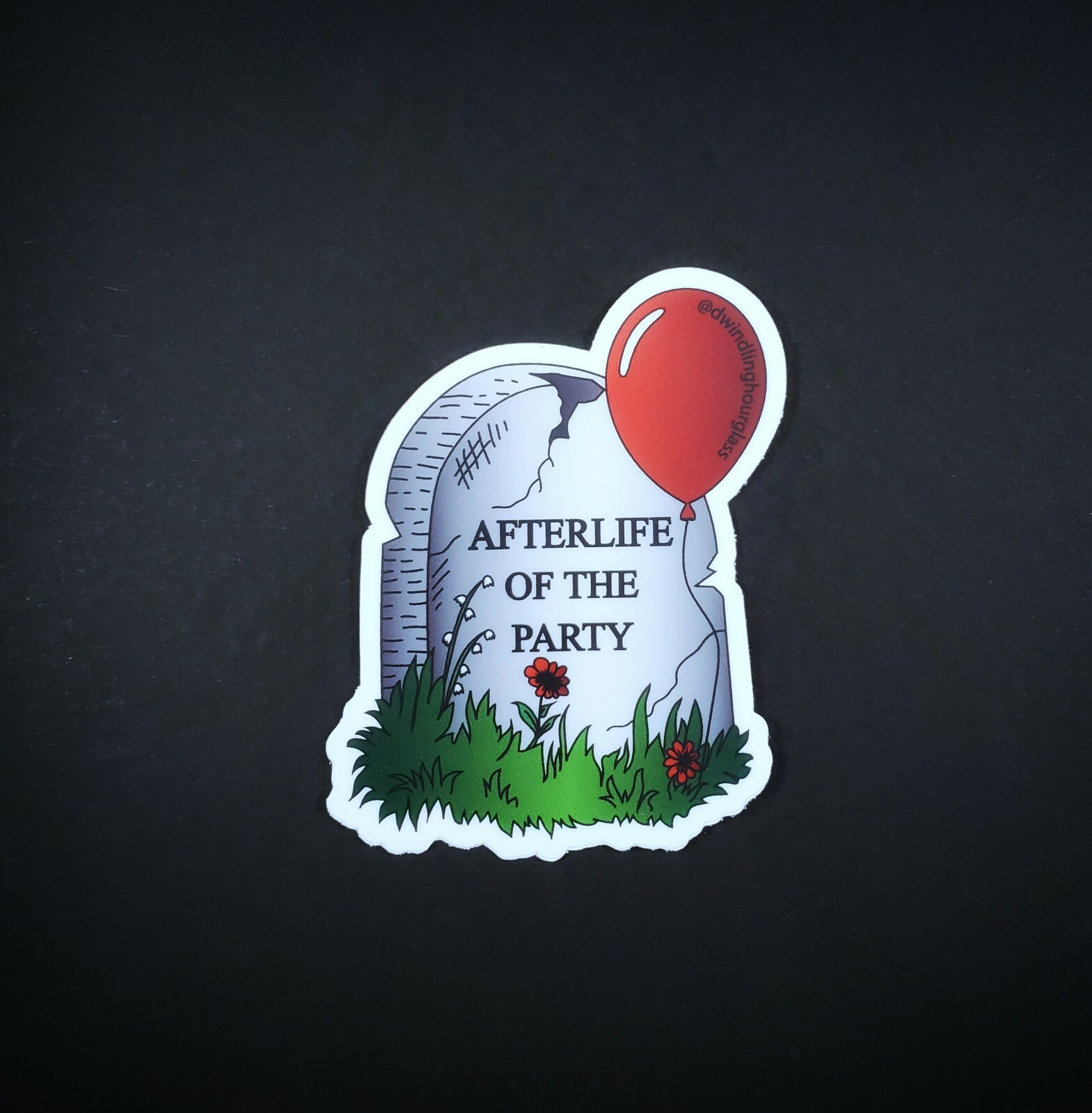 Tombstone Vinyl Sticker, Waterproof, Laptop Decal, Car Decal Grave ...