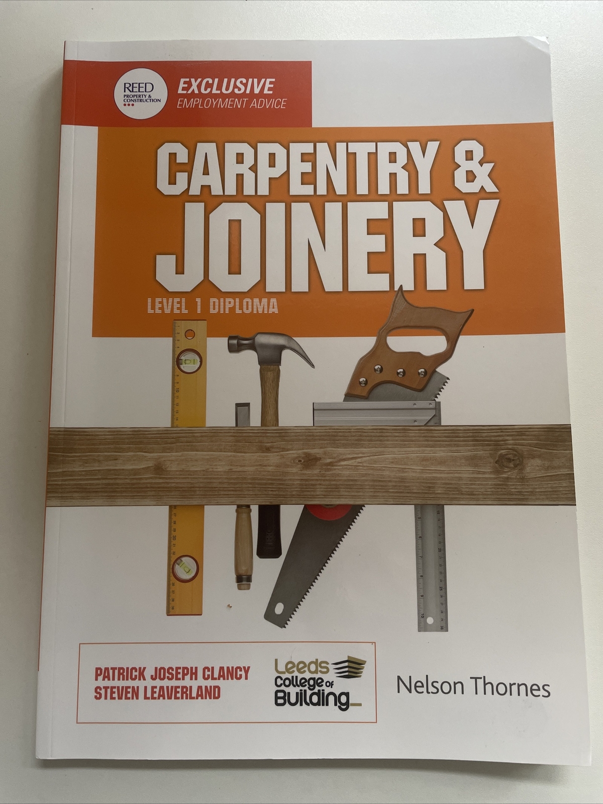 Carpentry & Joinery Level 1 Diploma by Leeds College of Building (Paperback, 2013) for sale ...