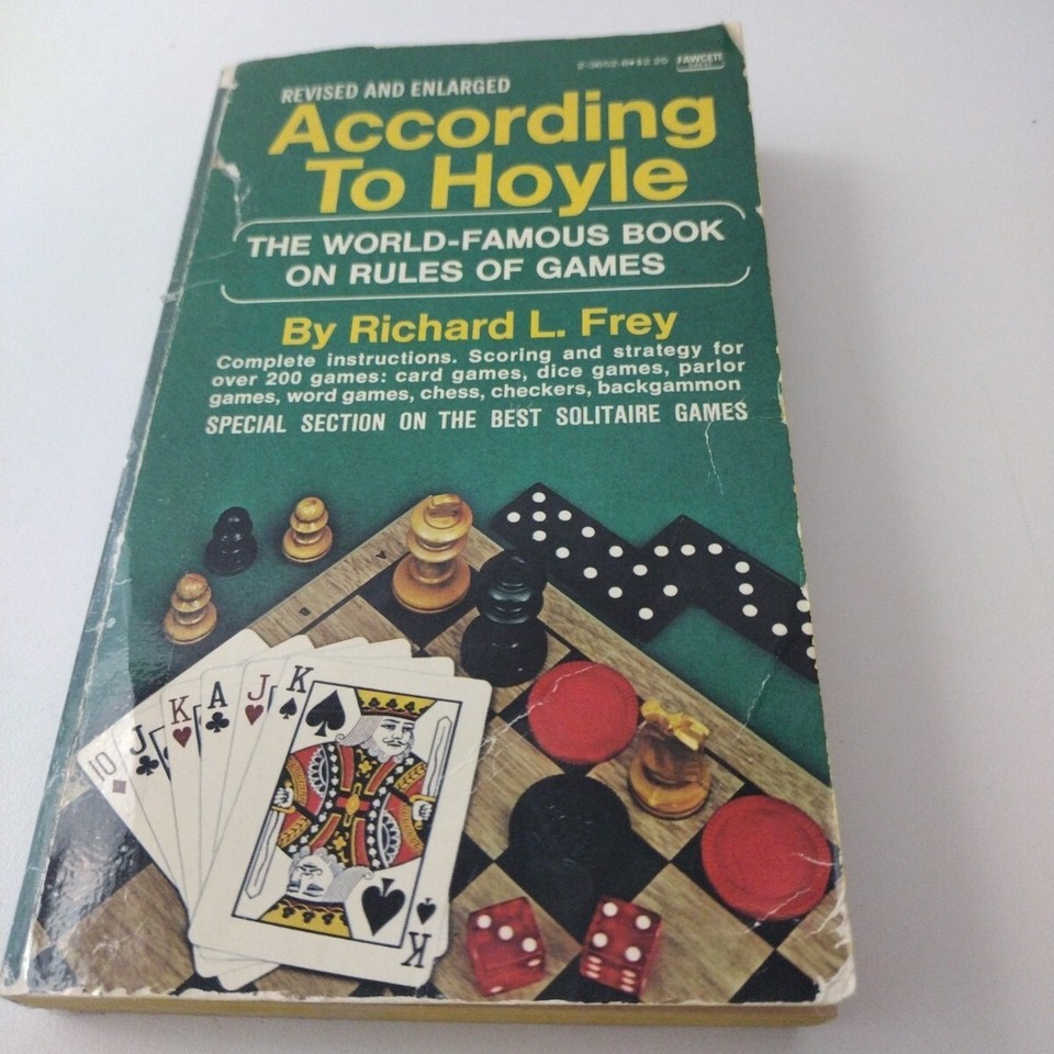 According To Hoyle : The World Famous Book On Rules Of Games By Richard ...