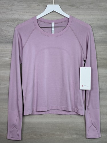 Lululemon Swiftly Tech LS 2.0 Race Size 10 Pink Peony PKPI/PKPI 50574 ...
