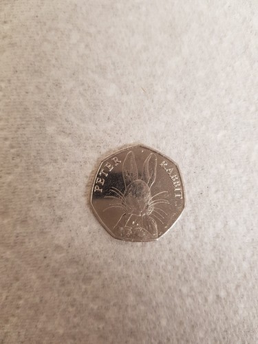 Rare Peter Rabbit Half Whisker Collectable 50p Coin | eBay UK