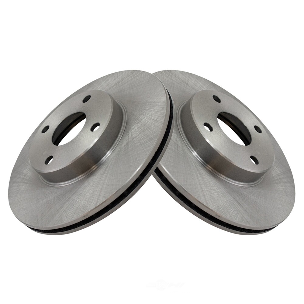 Disc Brake Rotor Set-2 Piece Brake Rotor Set TRQ BRA78287 fits 1994 ...