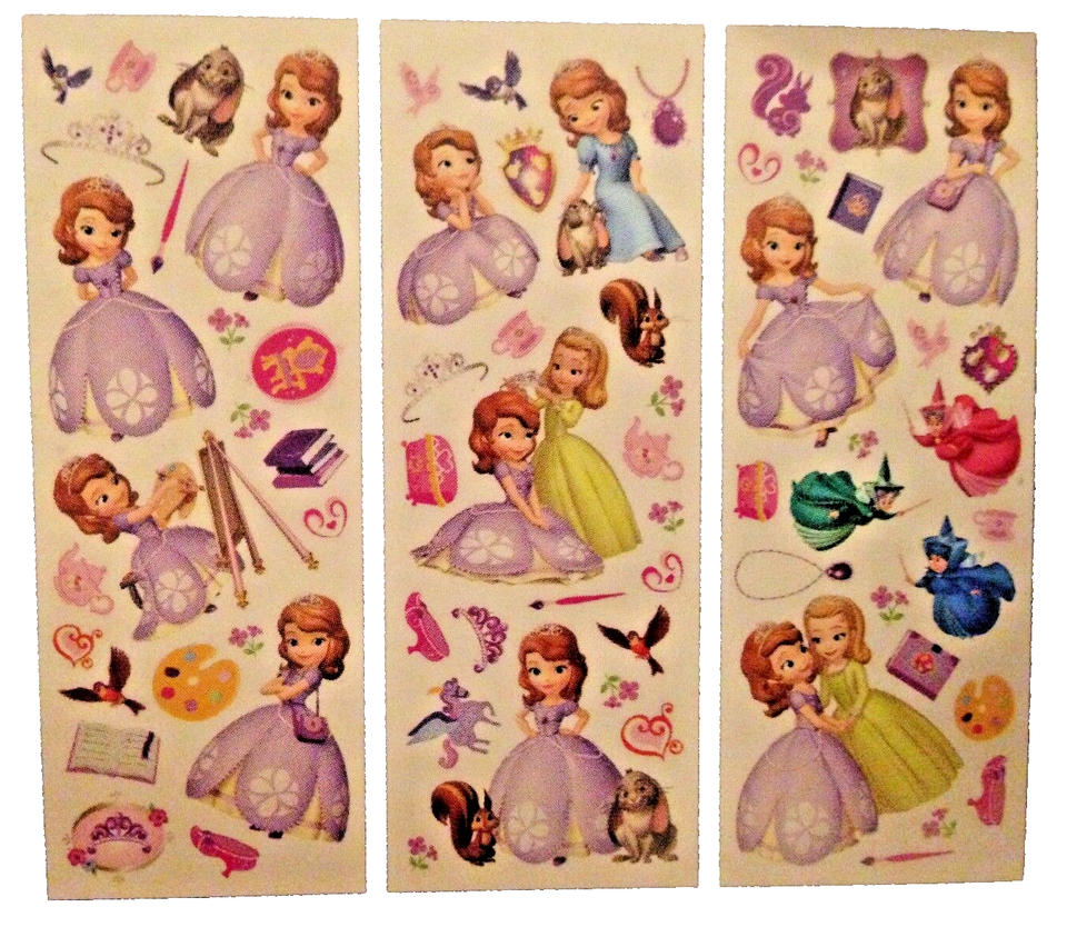 Disney Sofia the First Stickers Flip Pack ST2082 | eBay
