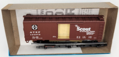 HO Athearn Kit #5015: ATSF The Scout, 40 ft AAR Box Car , NEW | eBay