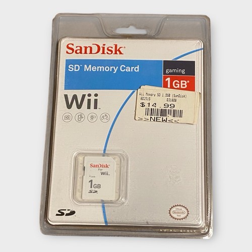 SanDisk SD Memory Card For Nintendo Wii 1.0GB | New Sealed | eBay