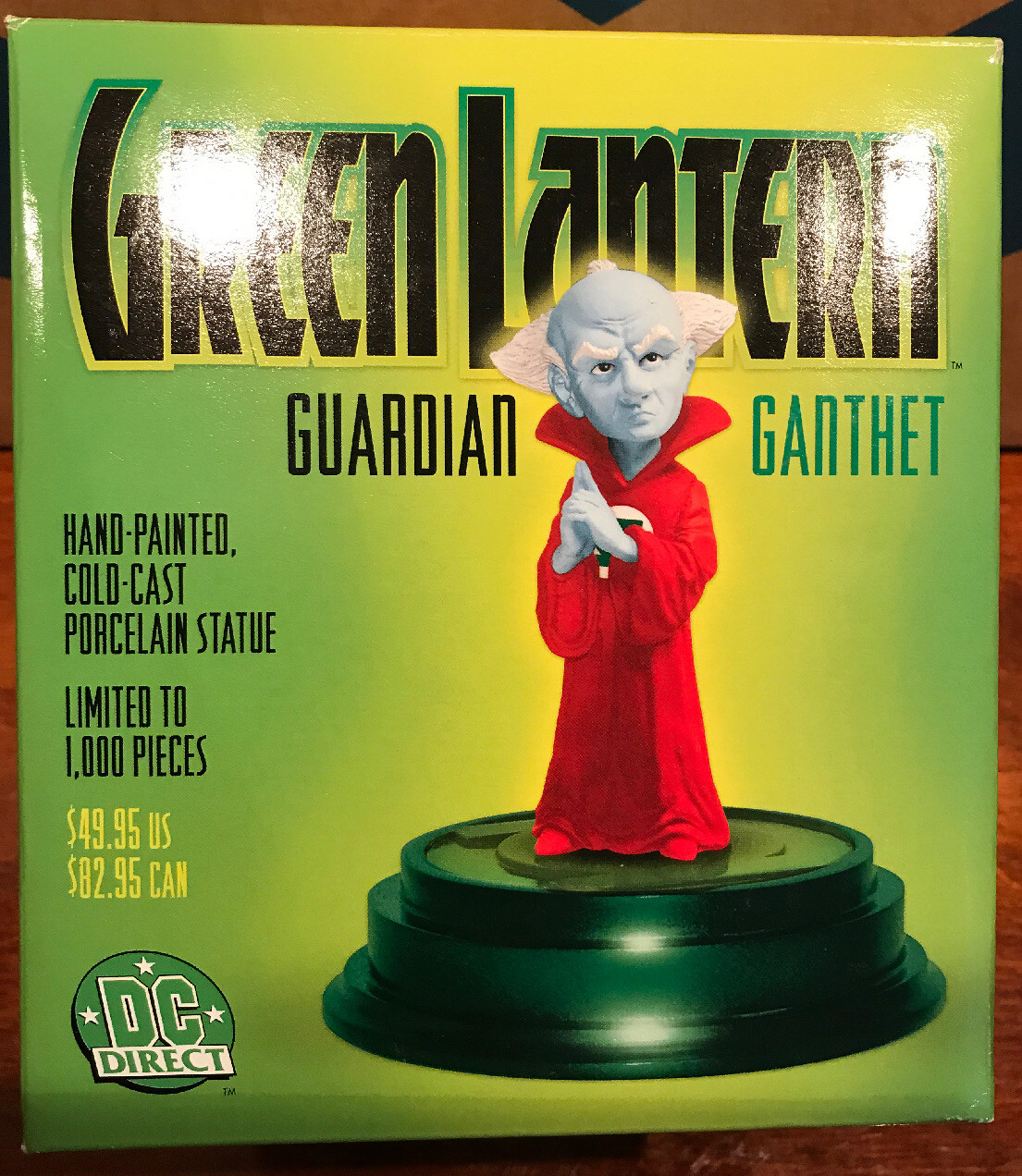 Green Lantern Guardian Ganthet #0789/1000 5" Statue DC Direct NIB | eBay