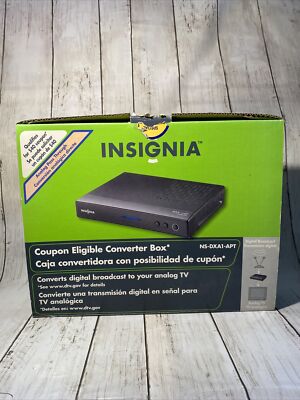 Insignia NS-DXA1 Digital TV Converter Box DTV Tuner No Remote ...