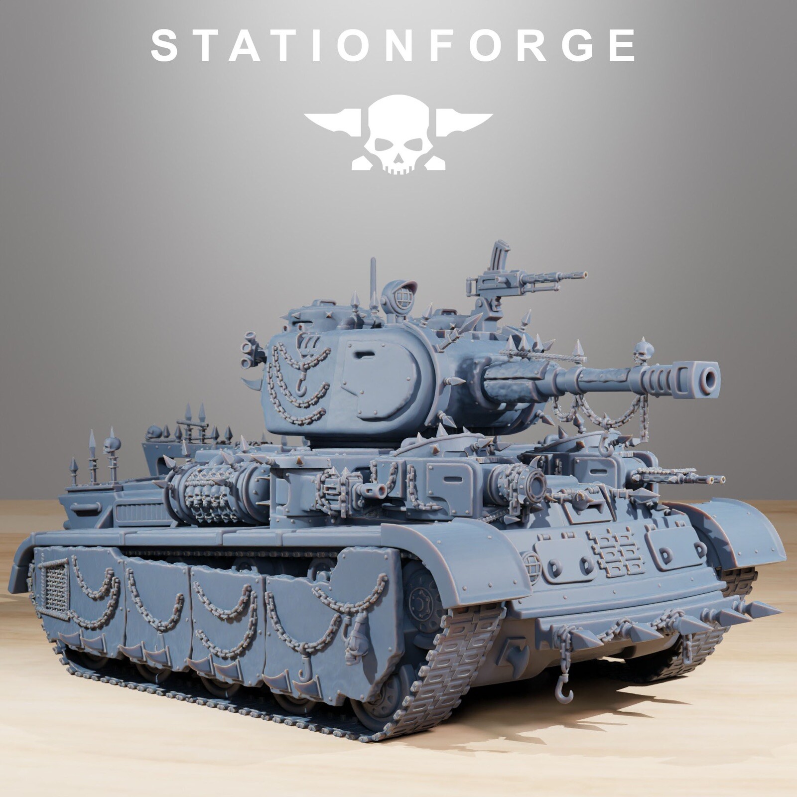 Corrupted Heavy Imperial Battle Tank, Death Division, Stationforge | eBay