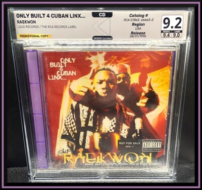 THE PURPLE CD - PROMO - Raekwon - Only Built 4 Cuban Linx - RARE ...