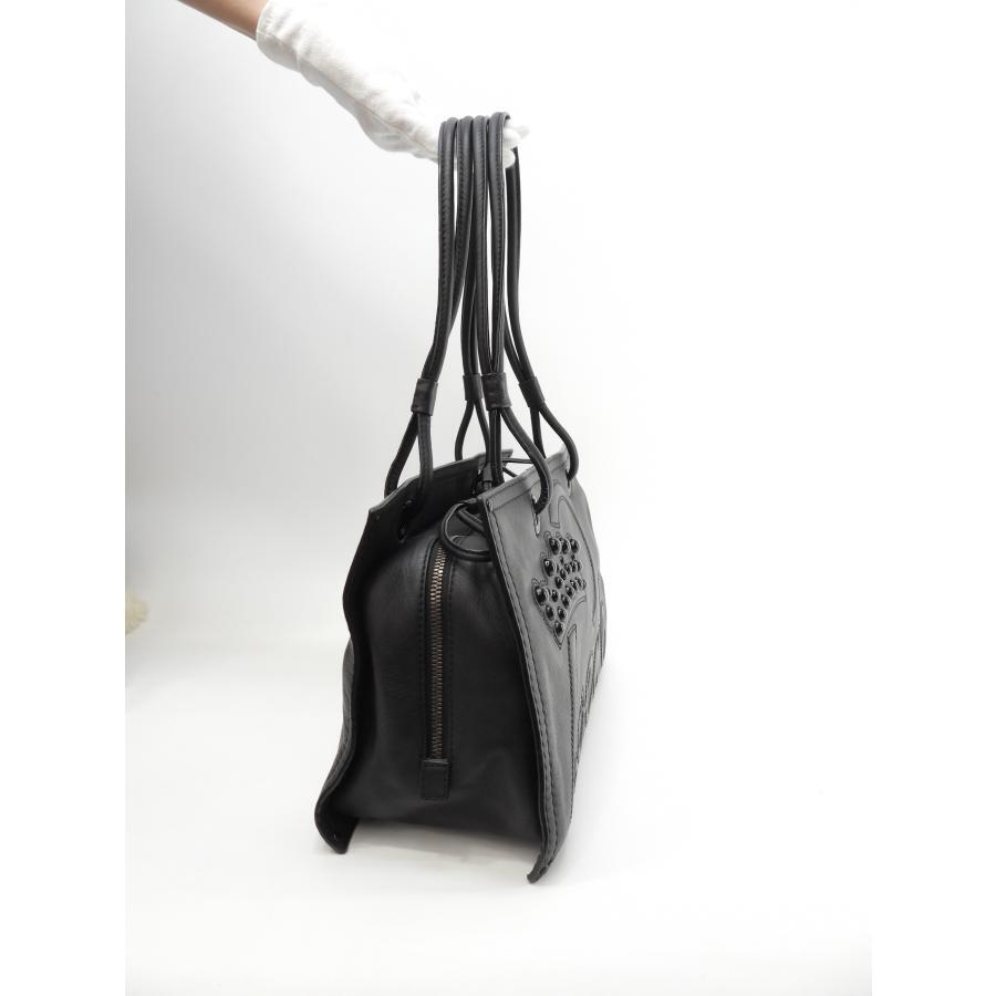 Loewe Tote Bag Shopper Small Leather Black Shoulder B… - Gem