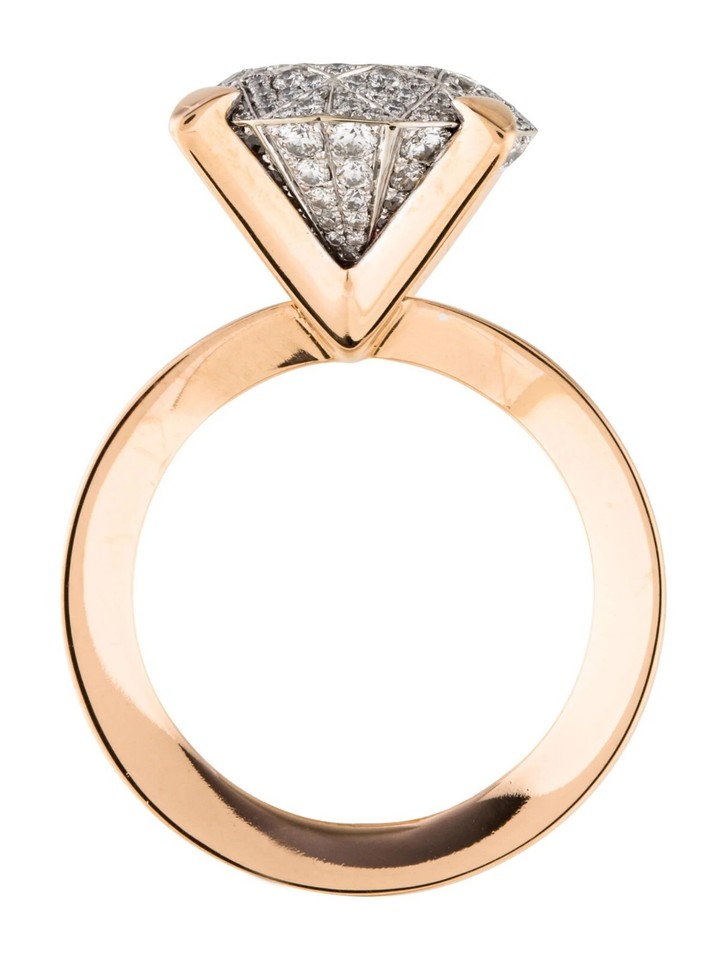 Cusi Diamond Ring Haute Joaillerie Estate Piece 1.72 ct 1 of a Kind SHOWSTOPPER! | eBay