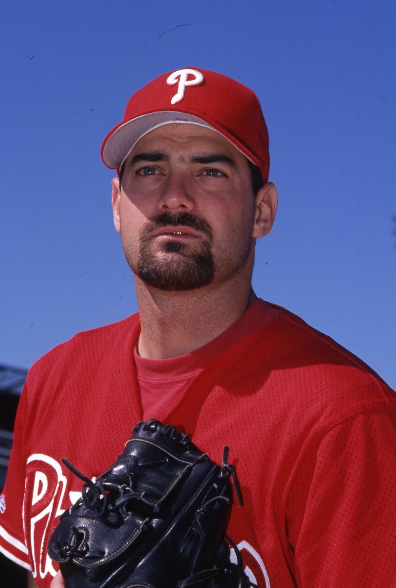 Lot of (7) 1998 Phillies TONY FIORE Original 35mm Slide Transparencies ...