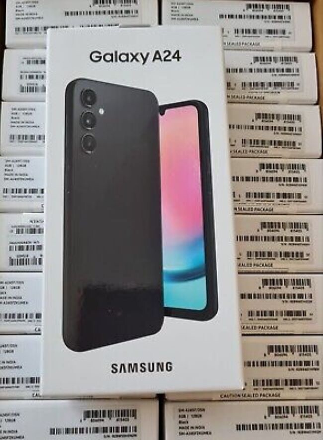 New Samsung Galaxy A24, All Colors, 128GB,4GB RAM, Unlocked with box ...