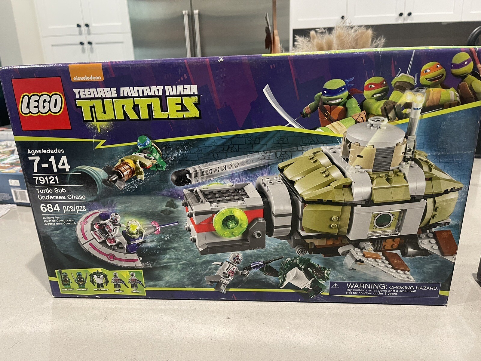 LEGO Teenage Mutant Ninja Turtles: Turtle Sub Undersea Chase (79121 ...