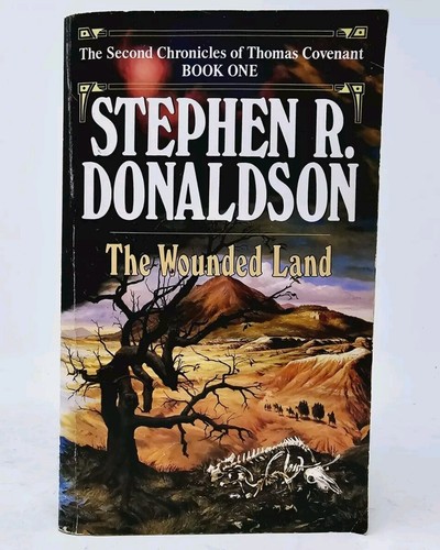 Vtg 1981 Doom Sword & Scorcery 'THE WOUNDED LAND' Donaldson, Stephen R ...