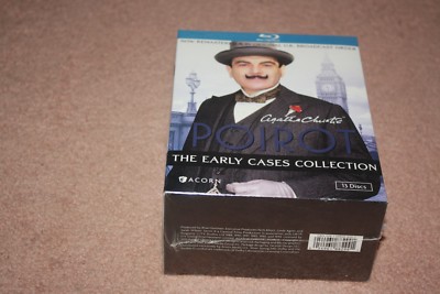 Agatha Christies Poirot: The Early Cases (Blu-ray Disc, 2012, 13-Disc ...