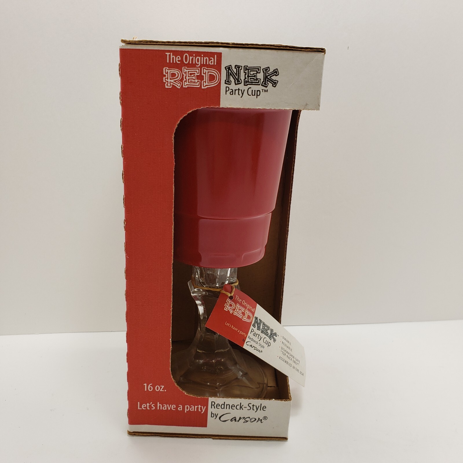 Red Solo Cup Redneck Glasses