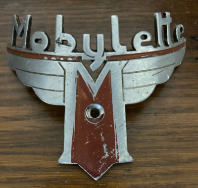 Monogramme Logo Mobylette de réservoir en aluminium Mobylette ...