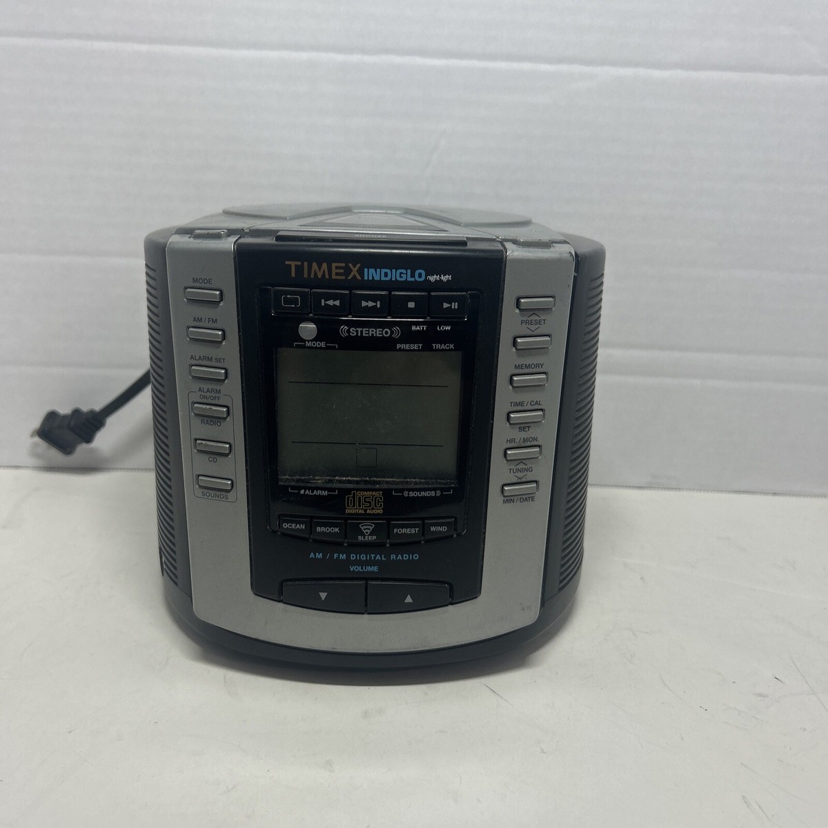 Timex Indiglo Alarm Clock Cd