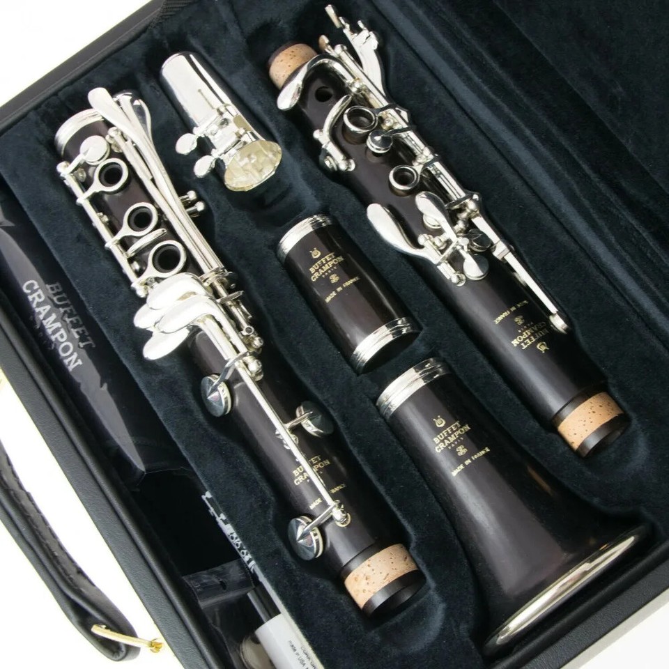 Professional Bb Clarinet R13 Ebony Wood Clarinets Nickel Silver Key ...