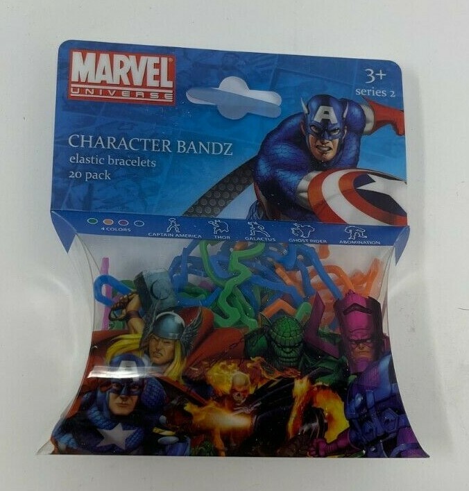 Marvel Logo Silly Bandz New Box of 12 packages | eBay