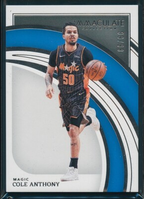 Cole Anthony 2021-22 Immaculate Collection #16 Orlando Magic 99/99 | eBay