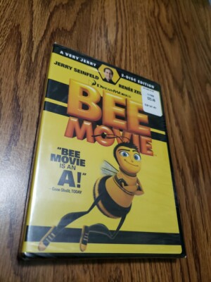 Bee Movie DVD 2-Disc Edition! Jerry Seinfeld, Renee Zellweger New ...