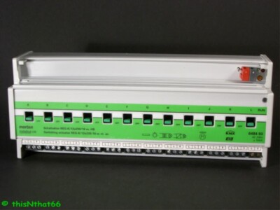 Merten 648493 EIB KNX Schaltaktor 12fach 16A mit Handbed. Schneider ...