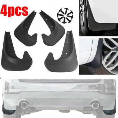 4pcs Car Mudgurads Mud Flaps Splash Guards Fender Mudflaps Universal ...