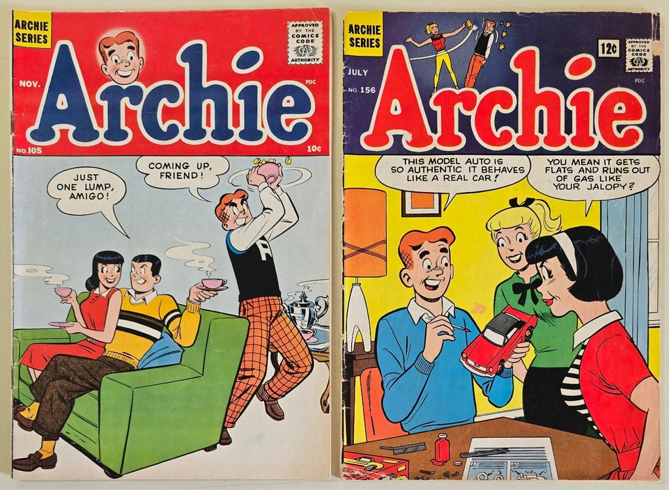Archie Series Comics Lot-15 Laugh, Josie, Life With Archie, Little ...