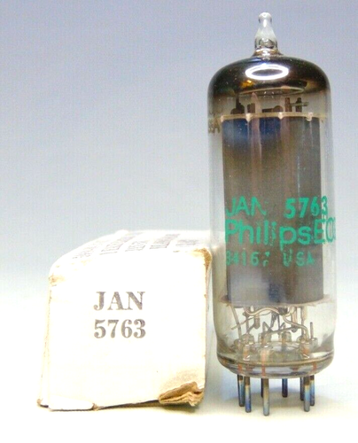 PHILIPS ECG JAN 5763 Vacuum Tube Hickok Tested 100%+ NOS | eBay
