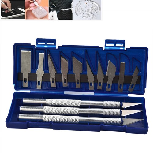 Essential Exacto Hand Carving Tool Set for Craft Enthusiasts 13PCS Kit ...