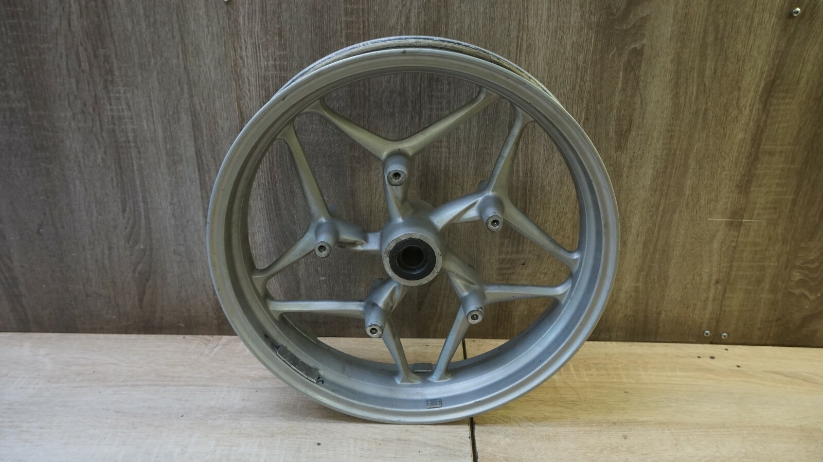 BMW R1200RT K26 R1200R K27 R1200ST K28 front wheel rim 17x3.50 BUCKLED ...