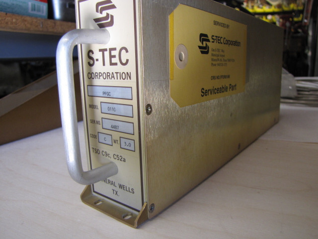 aviation parts s-tec sys 60 pss auto pilot purchased new 2005 never ...