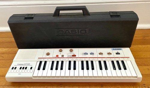 Casio Casiotone MT-40 Keyboard + Case 1980s Sleng Teng Riddim Machine ...