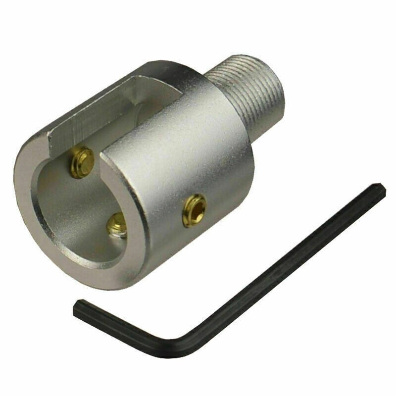 Aluminum Silver Ruger 10 22 1022 10/22 Thread Muzzle Adapter 1/2x28 ...