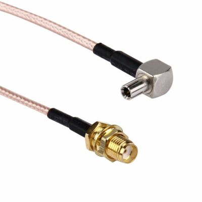 TS9 Male to SMA Female for Telstra Modems Patch Lead RG316 15cm Long ...