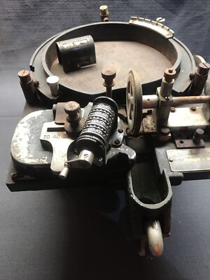 Antique Standard Johnson Model N-5 Manual Hand Crank Bank Coin Sorter ...