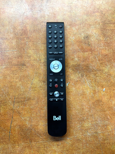 BELL TV SLIM IR REMOTE CONTROL 9500, 7500 6500 SATELLITE FIBE TV ...