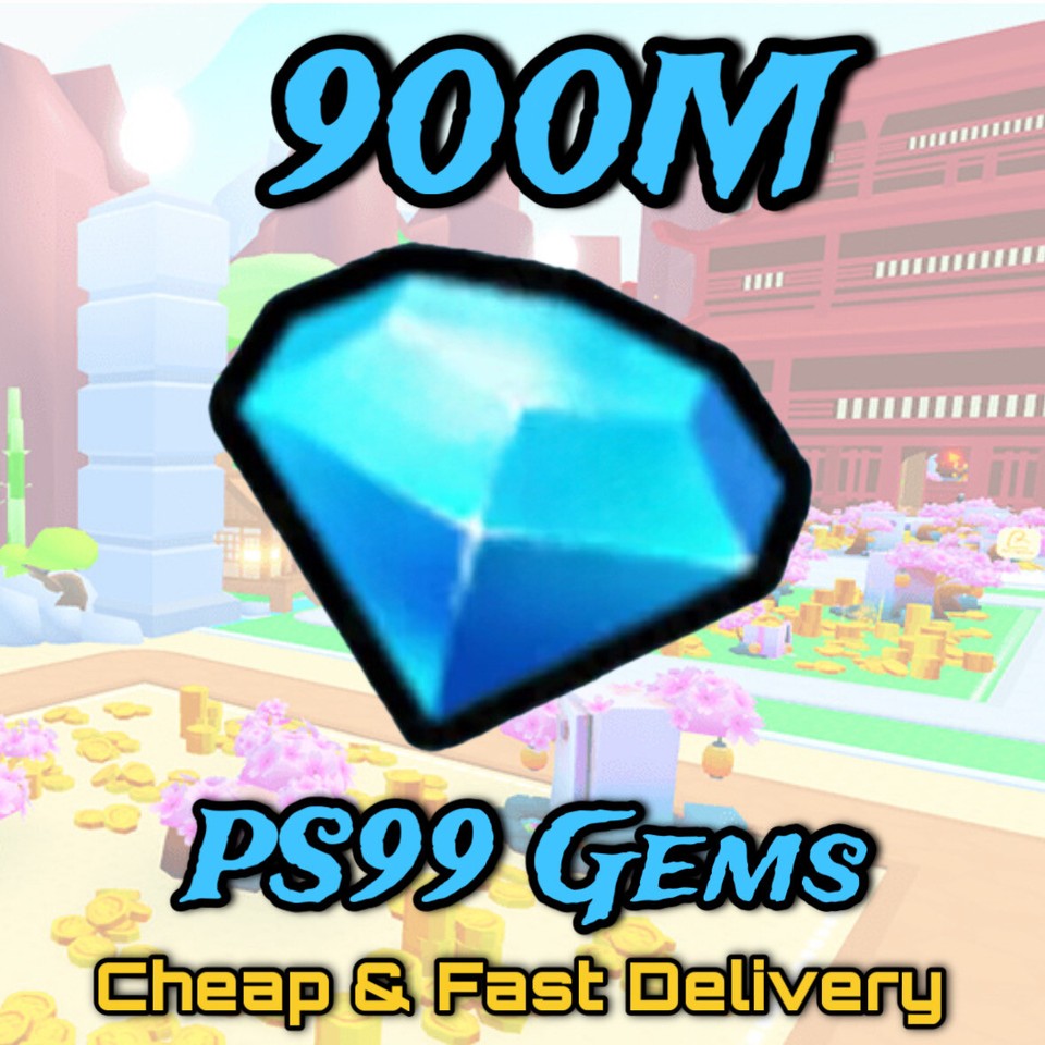 Pet Simulator 99 (PS99/Pet Sim 99) Gems 💎 (100M - 1B) 💎 | Quick ...