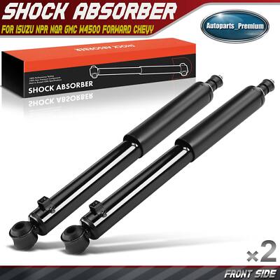 2Pcs Front Shock Absorber for Isuzu NPR NQR NRR GMC W4500 Forward ...
