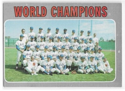METS TEAM CARD 1970 Topps Baseball card #1 New York Mets EX- | eBay