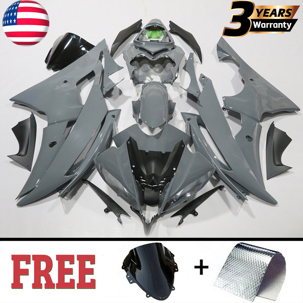 ABS Injection Fairing Kit For YAMAHA Bodywork 2008-2016 YZF R6 Nardo ...