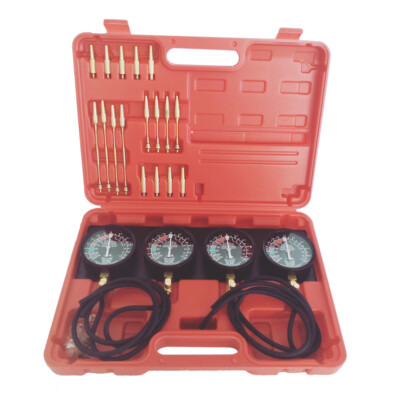 Motorcycle Carb Carburetor 4-Carb Synchronizer Vacuum Balancer Gauge ...