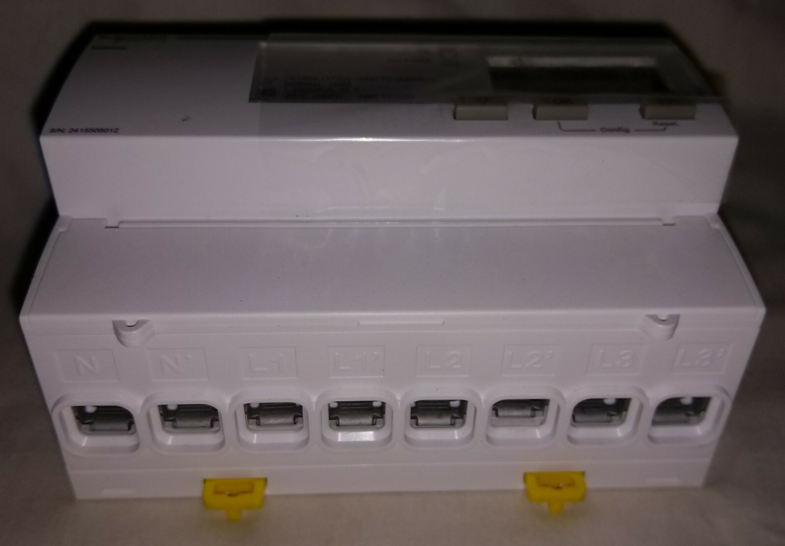 Schneider A9MEM3350 Acti 9 iEM3350 LCD Digital Power Meter 9-Digits, 3 ...