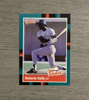 1988 MLB Donruss 'The Rookies' | Roberto Kelly RC | #16 | New York ...